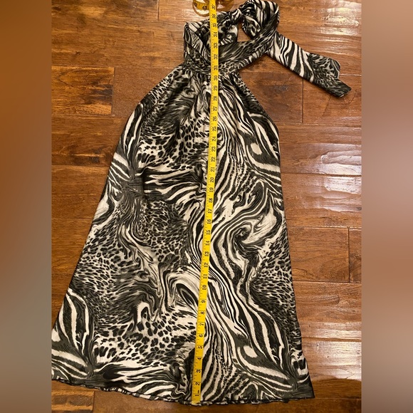 Dresses | Fun Animal Print Halter Top Dress | Poshmark